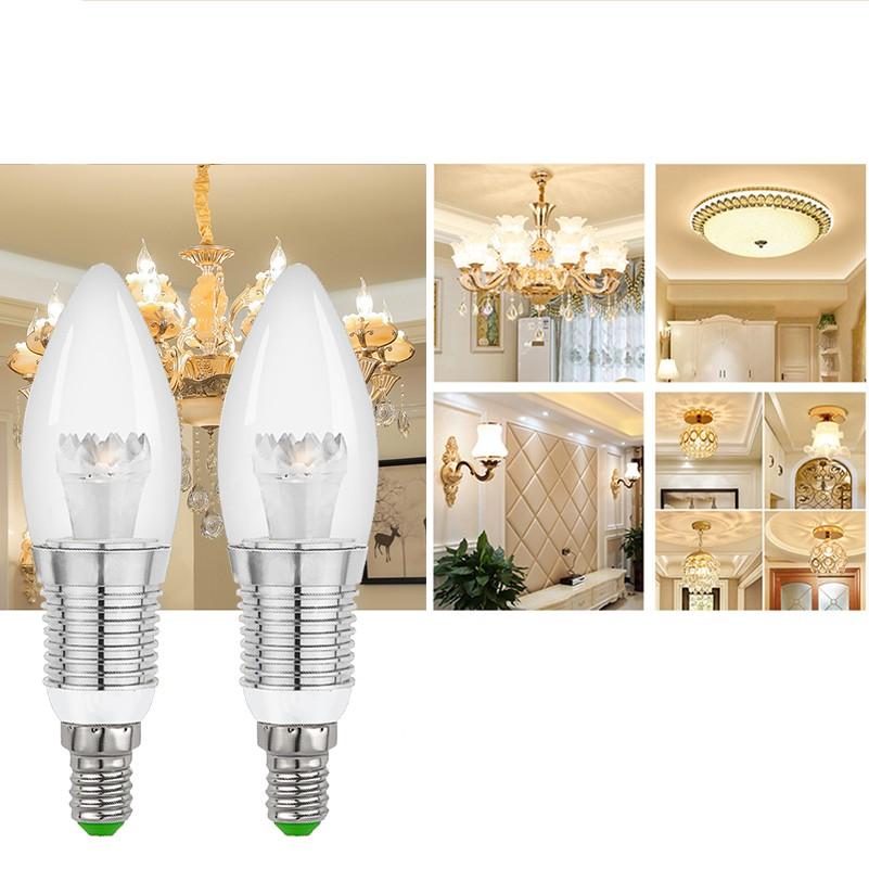 LED シャンデリア球 360度 全体発光 消費電力5W 口金E12/E14/E17 40W相当 520LM 電球色3000K led電球 : lzdhj : sumairu光源 - 通販 ...