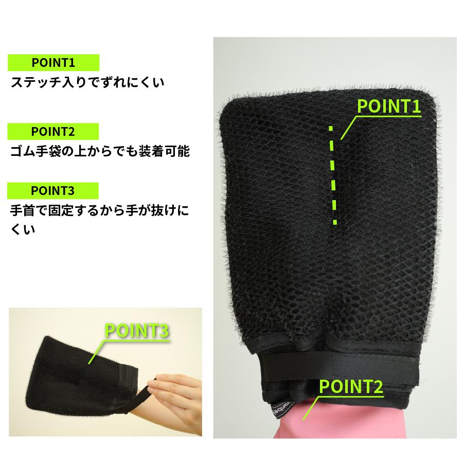 サンベルム エアコンフィルター洗いタワシ ミトン型 水だけで掃除 左右兼用 洗剤不要 アウトドア キャンプ : すまいるぷろ - 通販 ...