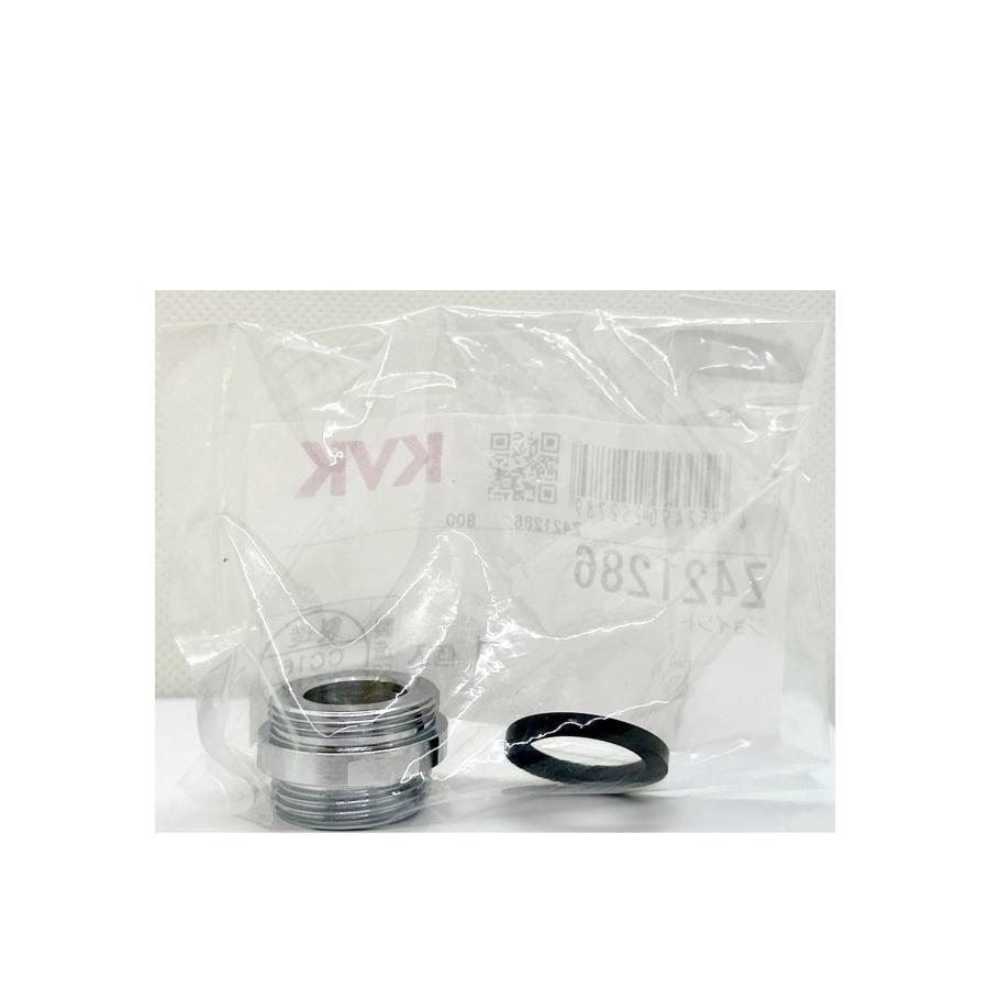 KVK Z421286 吐水先端ネジ変換ジョイント 水まわり 補修 修理 交換 DIY M24×1 W22-20 おねじ : すまいるぷろ - 通販 - Yahoo!ショッピング