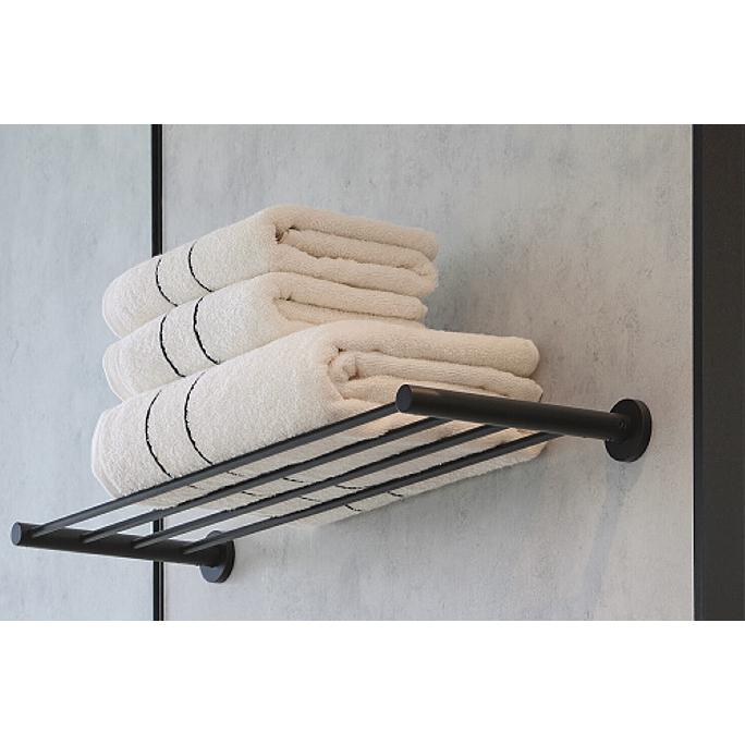 タオルラック（マットブラック）SANEI×UNION アイアン モダン おしゃれ 棚 : sumaut - 通販 - Yahoo!ショッピング