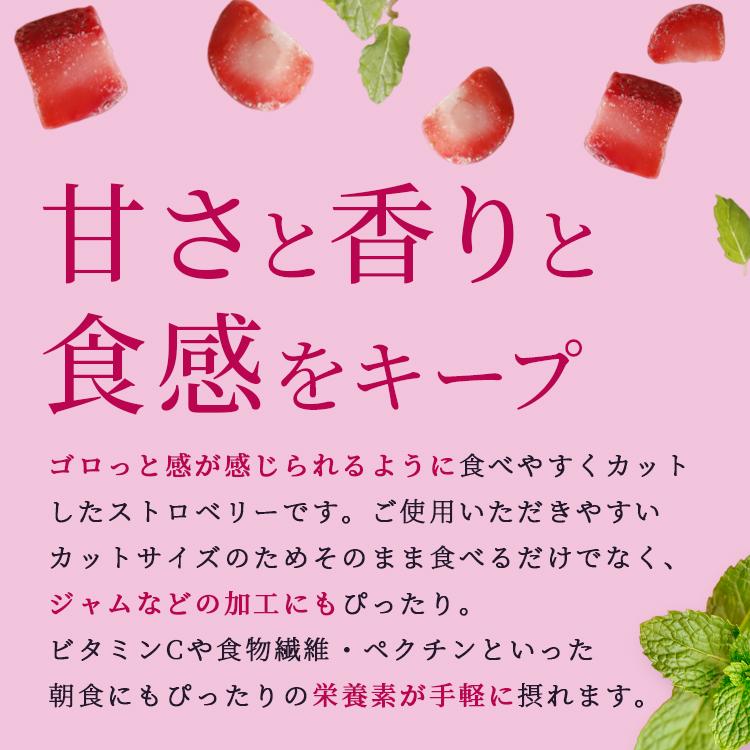 冷凍ストロベリー チャンク 500g 2袋〜4袋 当日出荷 1kg 1.5kg 2kg 無添加 ストロベリー イチゴ カット ダイス 濃厚 業務用 送料無料食品 チリ スミフル : バナナの ...