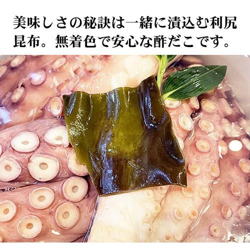 礼文島の真だこを使った無着色の酢だこ 大サイズ1本 630〜680g : 嘉永年間創業 珍味と乾物の店すみげん - 通販 - Yahoo!ショッピング