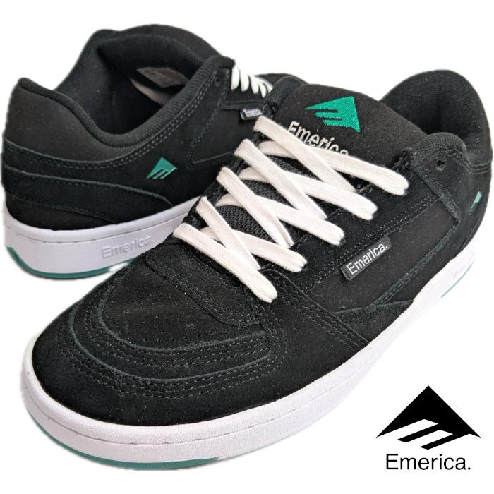 Emerica エメリカ MUTE (001) ミュート BLACK ブラック メンズ レディース スニーカー スケシュー スケートシューズ ...