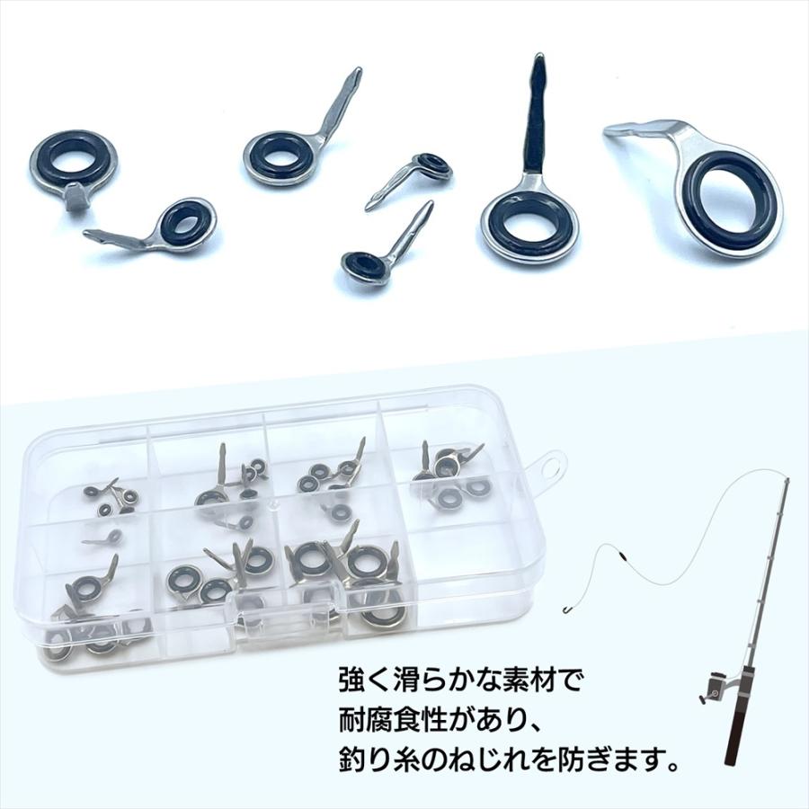 ガイドリング 釣り ロッドガイドセット ガイド ロッド SN-358-TG (35個セット) : すみよし屋-Yahoo!店 - 通販 - Yahoo!ショッピング