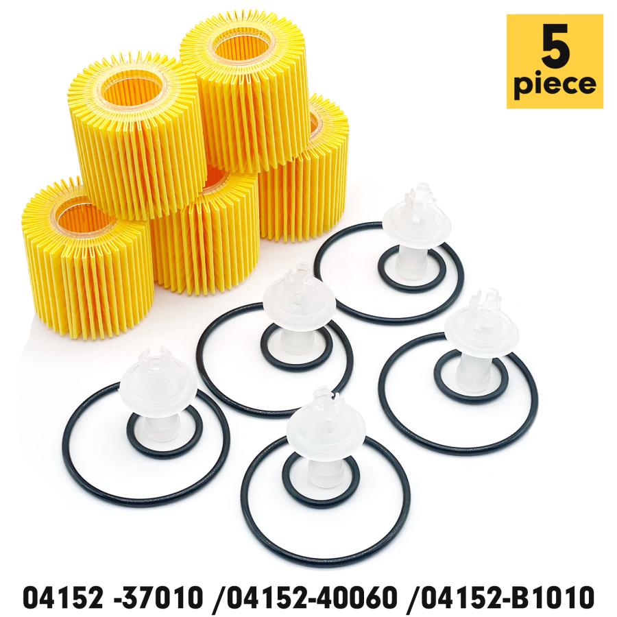 SーNET オイルフィルター セット 汎用 社外品 04152 -37010 /04152-40060 /04152-B1010 SN-374 ...