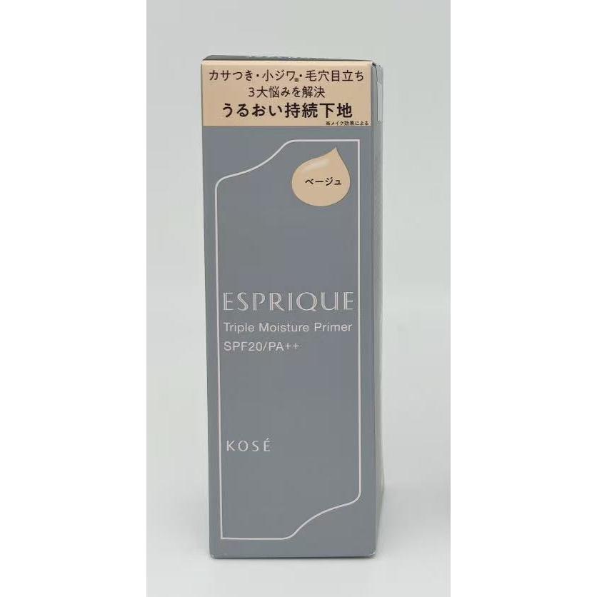ESPRIQUE コーセー エスプリーク トリプル モイスチュア プライマー 30g 01 ベージュ : サマーズストア - 通販 - Yahoo!ショッピング