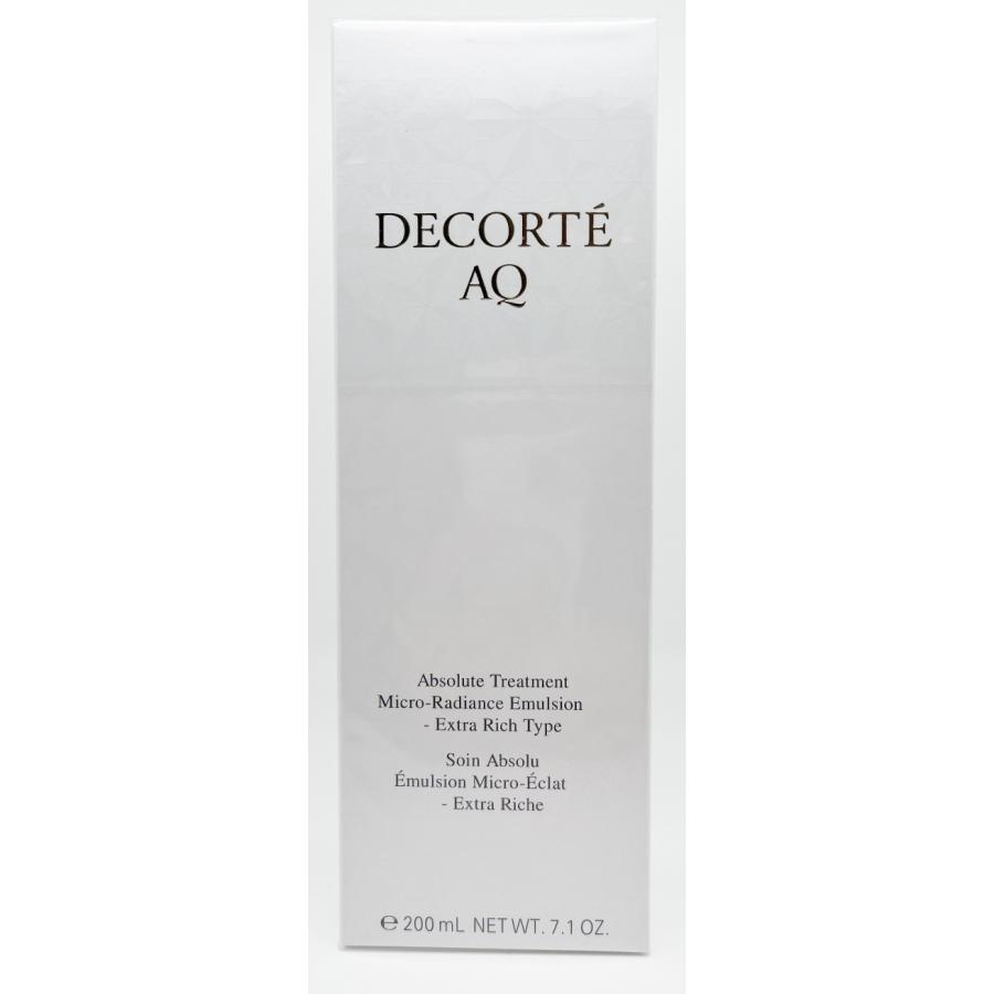 DECORTE AQ 特売品 コスメデコルテ AQ アブソリュート エマルジョン マイクロラディアンス I 200mL : Summer.s - 通販 - Yahoo!ショッピング