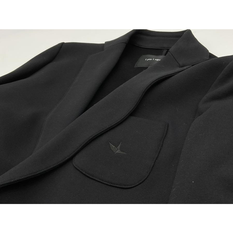 1piu1uguale3 ウノピゥウノウグァーレトレ 5 ブラック EASY 2B-JKT イージー2Bジャケット : TREND STOCK ...