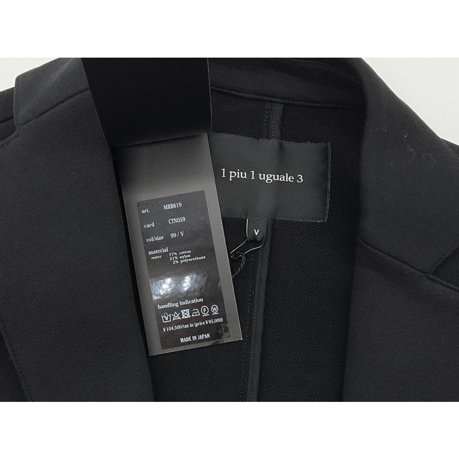 1piu1uguale3 ウノピゥウノウグァーレトレ 5 ブラック EASY 2B-JKT イージー2Bジャケット : TREND STOCK ...