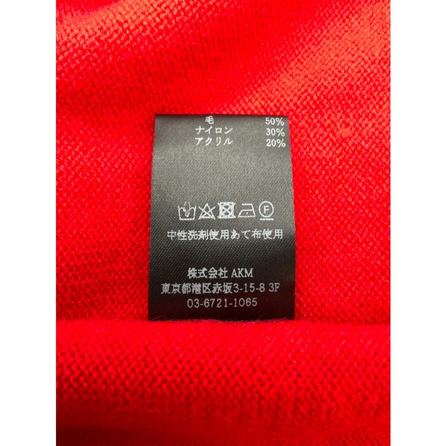 未使用 1PIU1UGUALE3 GOLF 3 レッド ZIP KNIT プルオーバー 未使用 1PIU1UGUALE3 GOLF 3 レッド ZIP KNIT プルオーバー