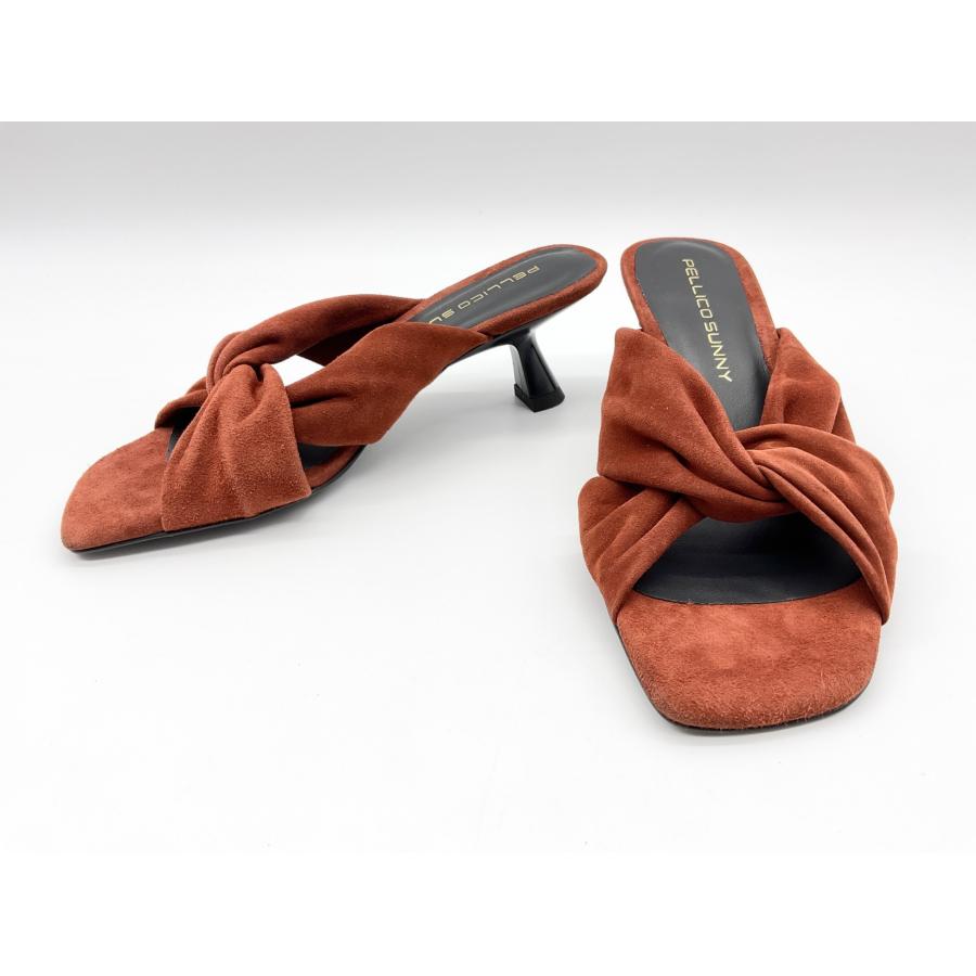 新品 PELLICO SUNNY ペリーコサニー 37 ブラウン リボンモチーフヒールサンダル ミュール : TREND STOCK - 通販 - Yahoo!ショッピング