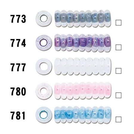 TOHO DEMI(デミ)ビーズ 丸大 バラ 約5g入り No.773~781 : サン・びーどる - 通販 - Yahoo!ショッピング