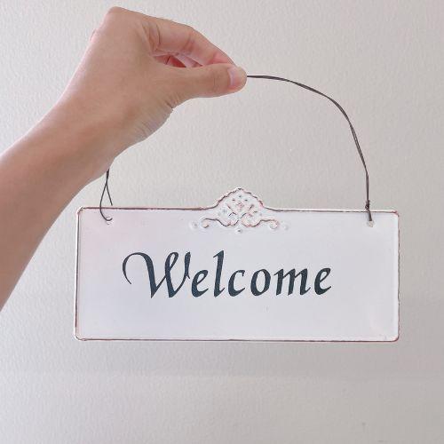 ウェルカム・プレート・417-1364 : 銀座ソレイユ Yahoo!店 - 通販 - Yahoo!ショッピング