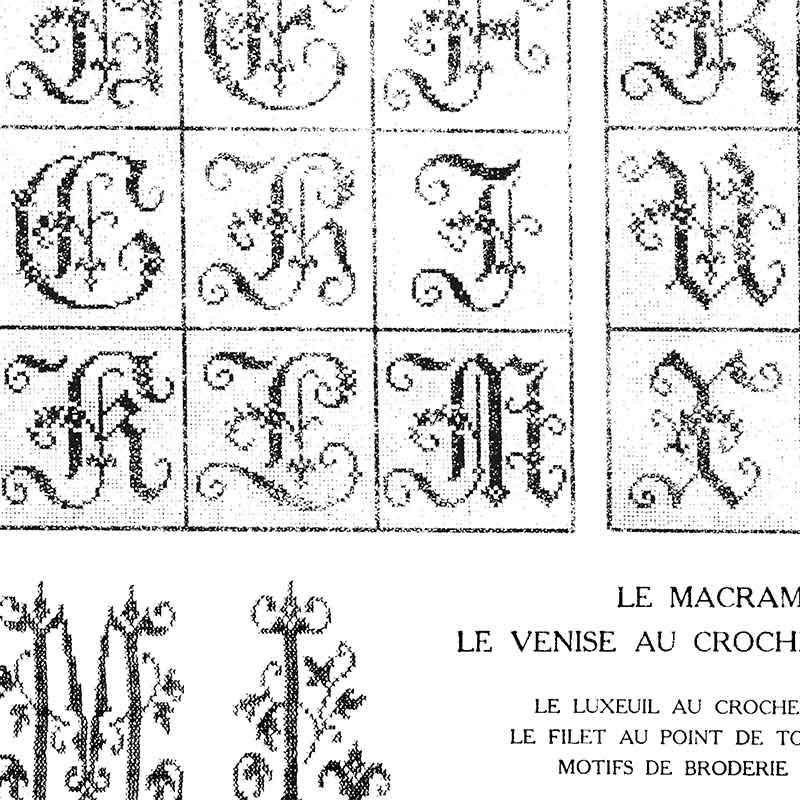 クロスステッチ刺繍イニシャル《弓部玲子A4シルクスクリーン》・417-1950 : 銀座ソレイユ Yahoo!店 - 通販 - Yahoo!ショッピング