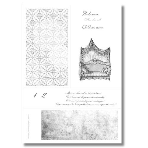 [在庫限り]ベッドルーム《弓部玲子A4シルク＆パケット》・417-2639 : 銀座ソレイユ Yahoo!店 - 通販 - Yahoo!ショッピング