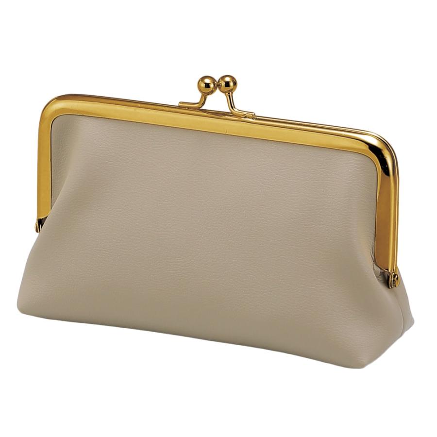 がまぐちポーチベージュ・417-2749 : 銀座ソレイユ Yahoo!店 - 通販 - Yahoo!ショッピング