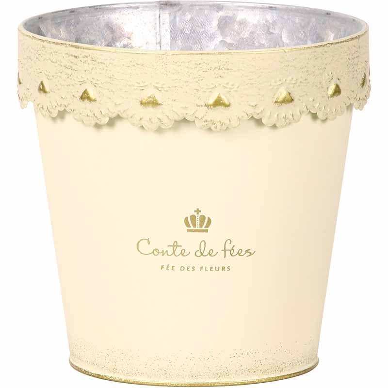 ブリキポット大・417-2803 : 銀座ソレイユ Yahoo!店 - 通販 - Yahoo!ショッピング