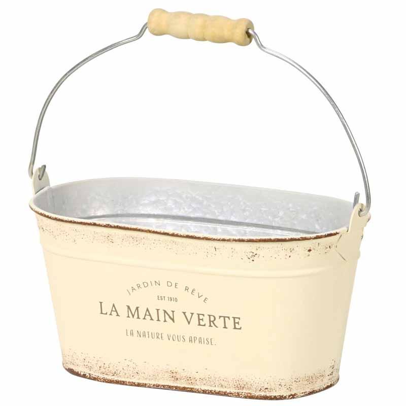 ブリキハンドルポット・417-2806 : 銀座ソレイユ Yahoo!店 - 通販 - Yahoo!ショッピング