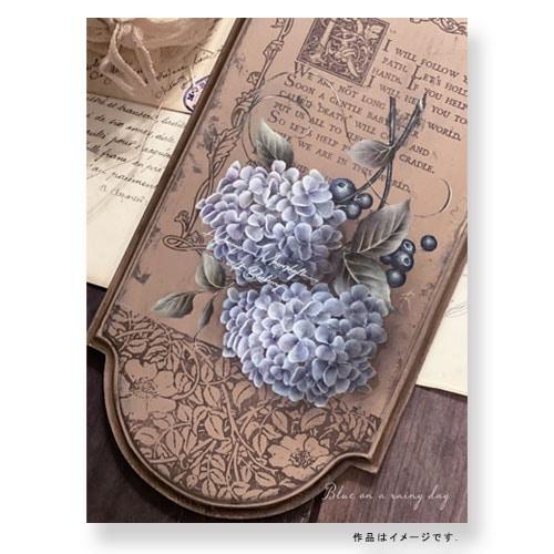 草木柄クラシカル文字＆ラベル《弓部玲子A4シルクスクリーン》・417-7102 : 銀座ソレイユ Yahoo!店 - 通販 - Yahoo!ショッピング