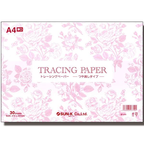 トレーシングペーパーA4サイズ(厚手)30枚入・423-619 : 銀座ソレイユ Yahoo!店 - 通販 - Yahoo!ショッピング