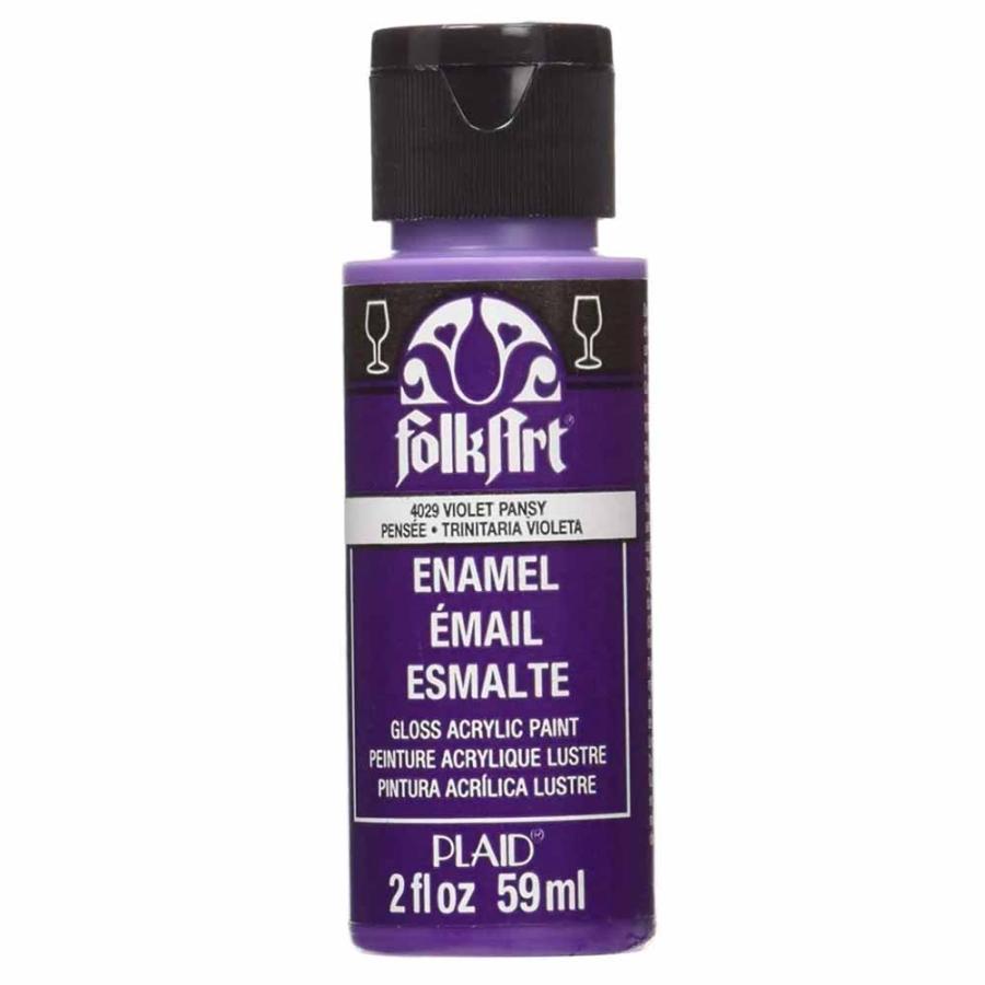 バイオレットパンジー・515-4029《フォークアートエナメル》 : 銀座ソレイユ Yahoo!店 - 通販 - Yahoo!ショッピング