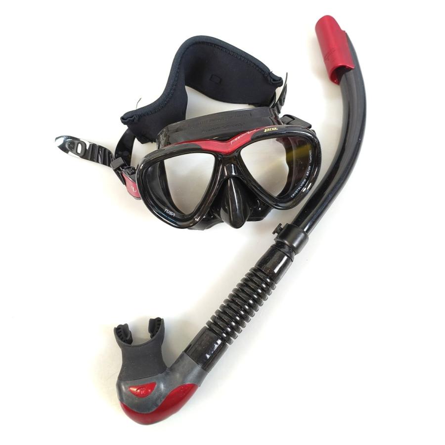 TUSA ツサ Freedom One Pro ダイビングマスク・スノーケルセット[Mask-250405FT] : ダイバーリッチ ヤフー店 ...