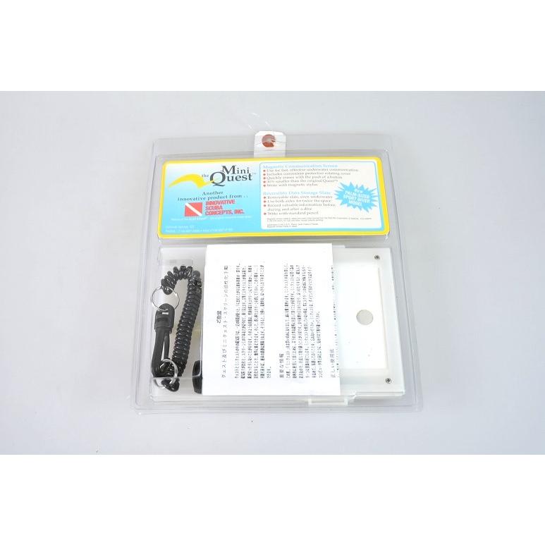 未使用 水中ノート Mini Quest ミニクエスト ブラック [Note-240124KA] : ダイバーリッチ ヤフー店 - 通販 - Yahoo!ショッピング