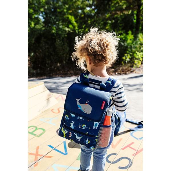 reisenthel ライゼンタール バックパック キッズ BLUE IE4066 子ども リュック バッグ 男の子 女の子 キッズ 通園 ...