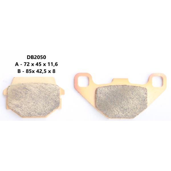 () DB7410 fa372 49-106 ブレーキパッド DELTA（デルタ）kawasaki125kh 250bj 250zr 250zxr 250zzr 400zr ...