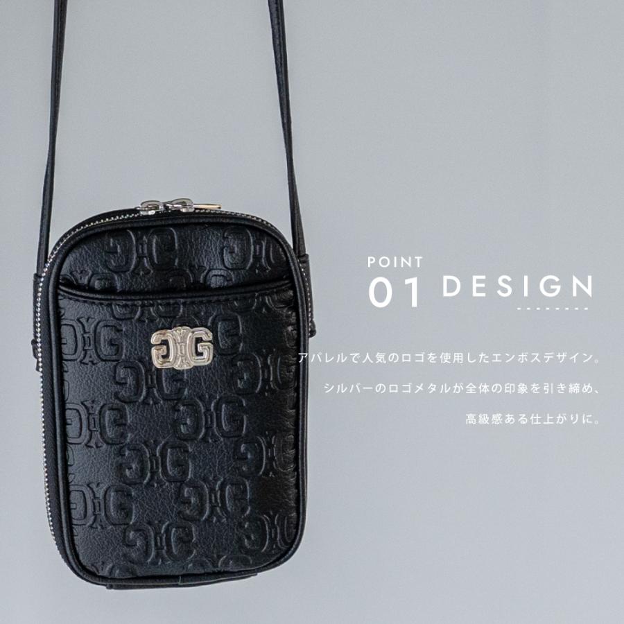 GYDA ジェイダ ミニショルダーバッグ EMBOSS エンボス GY-B214 レディース ブランド : サンアート公式Yahoo!店 - 通販 - Yahoo!ショッピング