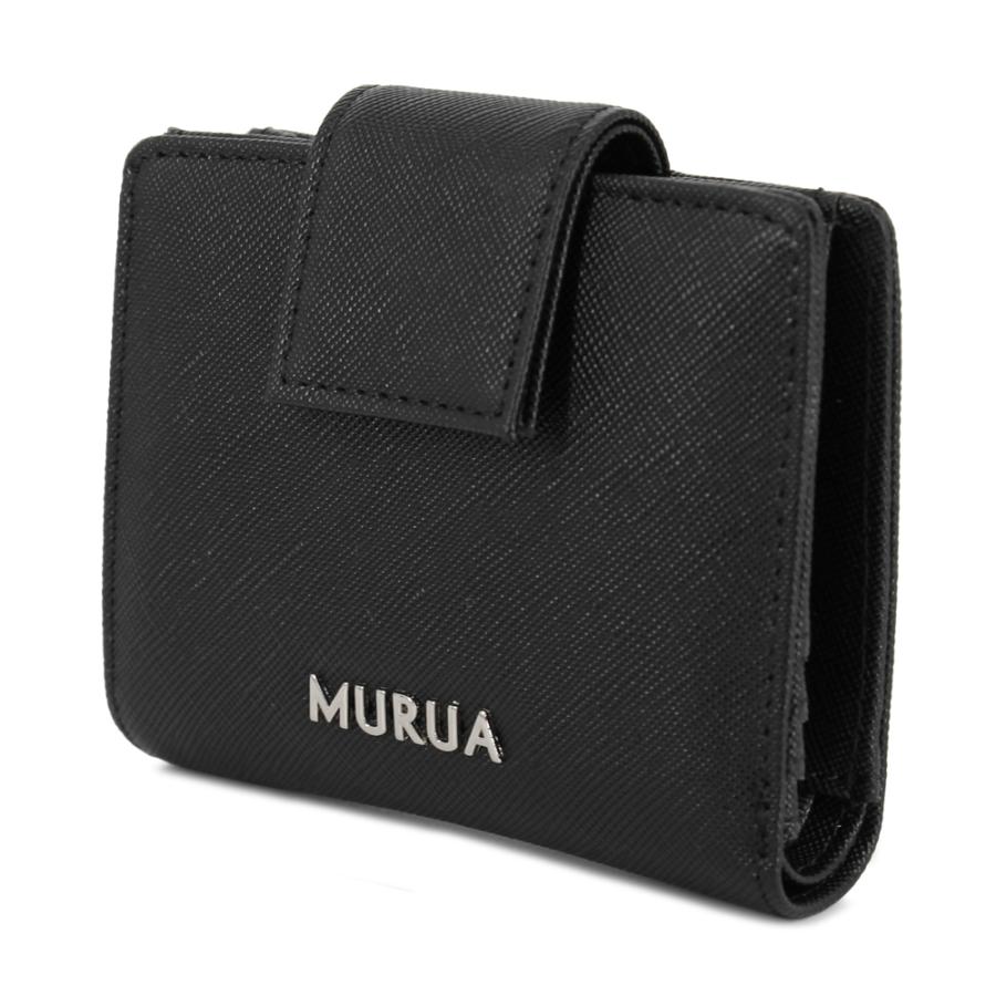 MURUA 【SALE 24％OFF】 ムルーア 財布 レディース 二つ折り財布 ブランド PLAIN MR-W1143 : サンアート公式 ...
