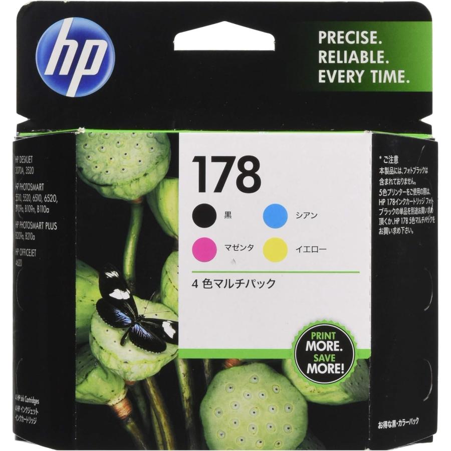 HP 178 CR281AA [4色マルチパック] : サンバイカルプラス ヤフー店 - 通販 - Yahoo!ショッピング
