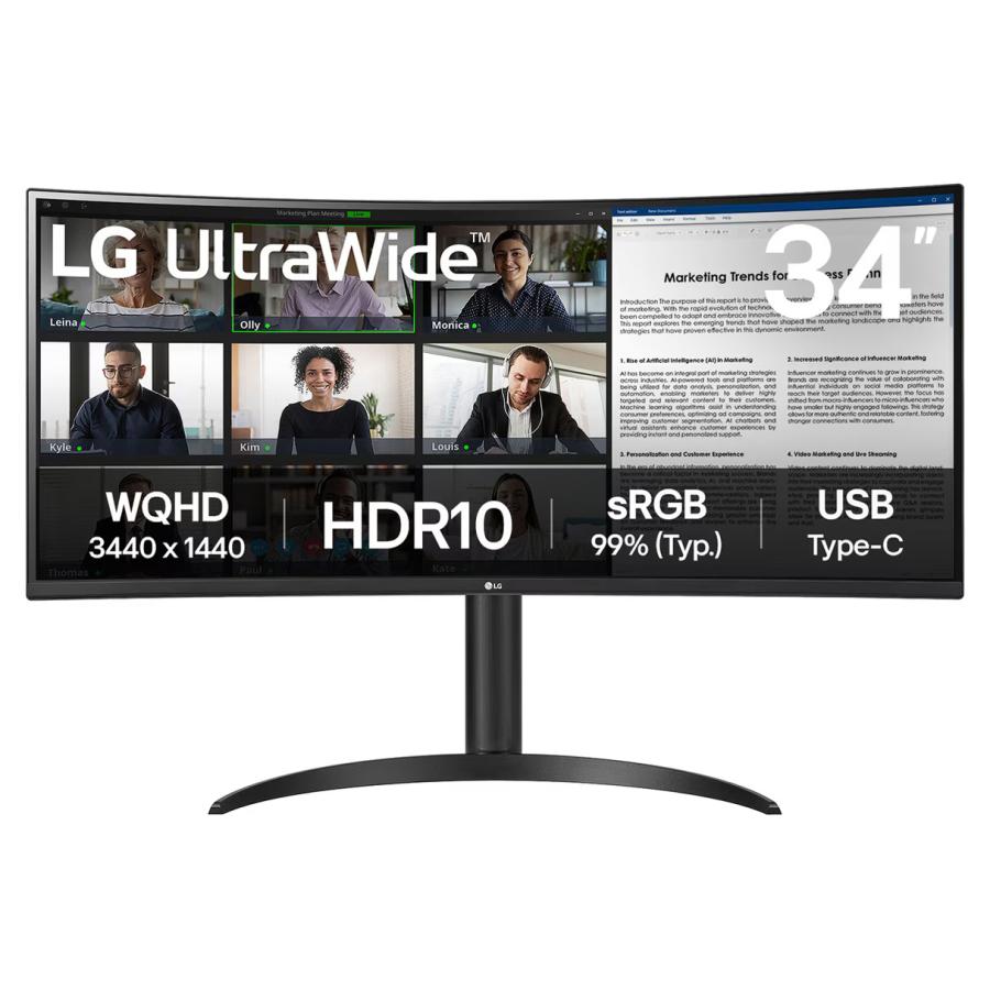 LG 34WR55QK-B [34インチ] : サンバイカル ヤフー店 - 通販 - Yahoo!ショッピング
