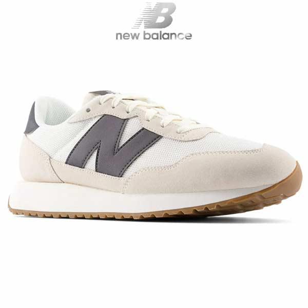 New Balance（ニューバランス） スニーカー シューズ MS237 237 WB オフホワイト ブラック スエード ユニセックス ...