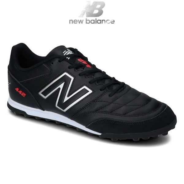 New Balance（ニューバランス） シューズ フットサル サッカー 442 TEAM TF トレシュー ターフ 屋外用 ブラック 黒 ...