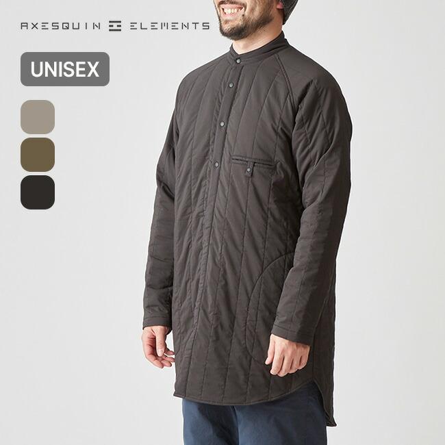 AXESQUIN ELEMENTS アクシーズクインエレメンツ アクティブインサレーションのロングシャツ ユニセックス 021086 インサレーションシャツ 2024 秋冬 : a13306 ...