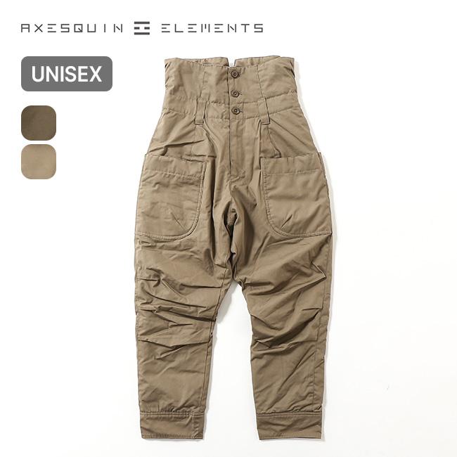 AXESQUIN ELEMENTS アクシーズクインエレメンツ ベンタイル×ウール中綿のパンツ : OutdoorStyle サンデーマウンテン - 通販 - Yahoo!ショッピング