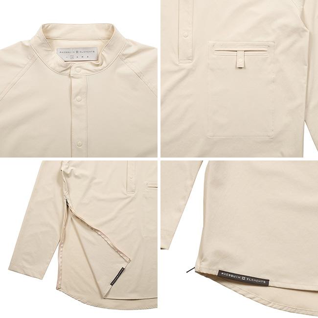 AXESQUIN（アクシーズクイン） AXESQUIN ELEMENTS アクシーズクインエレメンツ ソフトシェルのプルオーバーシャツ : OutdoorStyle サンデーマウンテン ...