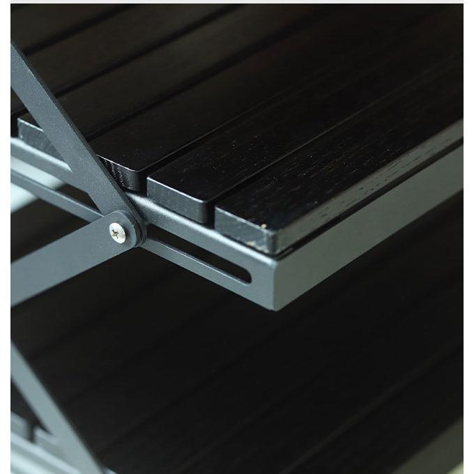 ANOBA アノバ ブラックエディション ウッドラック 2段 : OutdoorStyle サンデーマウンテン - 通販 - Yahoo!ショッピング