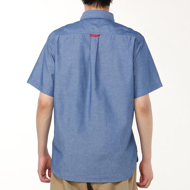 CHUMS（チャムス） ヤーンダイドシャンブレーS/Sシャツ ユニセックス