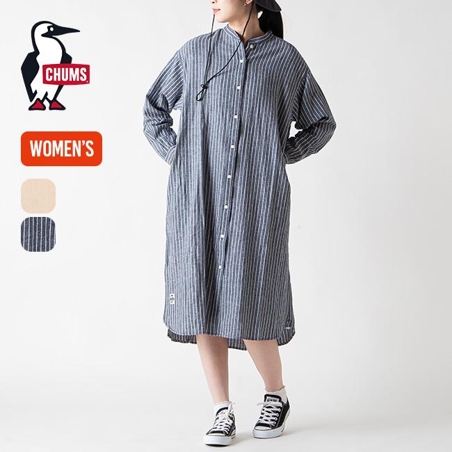 CHUMS チャムス ハリケーンロングワンピース ウィメンズ CH18-1344 シャツワンピース オールインワン 2025 春夏 : OutdoorStyle サンデーマウンテン - 通販 ...