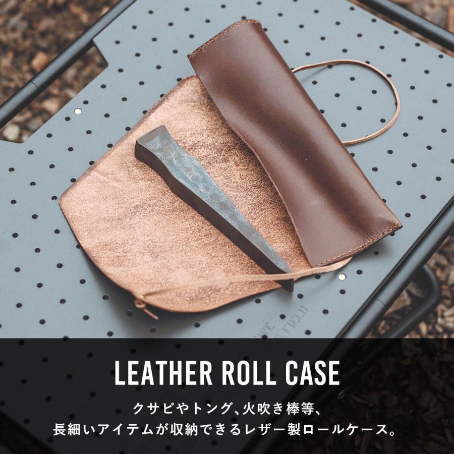 その他アウトドア DVERG LEATHER ROLL CASE DVERG LEATHER ROLL CASE ドベルグ ケース 楔 クサビ ギア 小物 収納