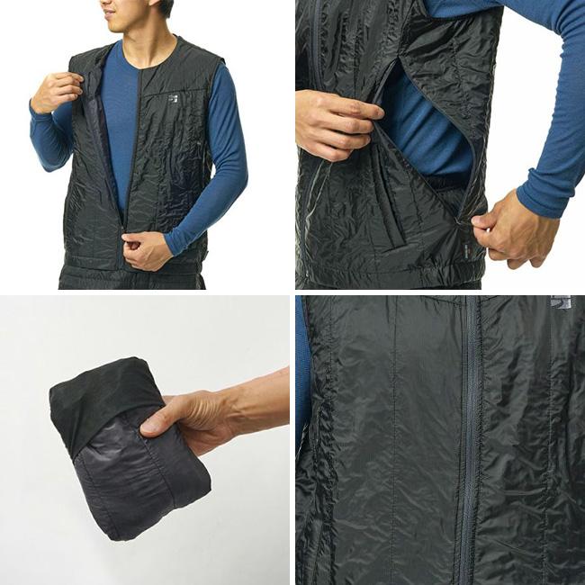 ファイントラック（finetrack） ポリゴンULベスト メンズ 2025 春夏