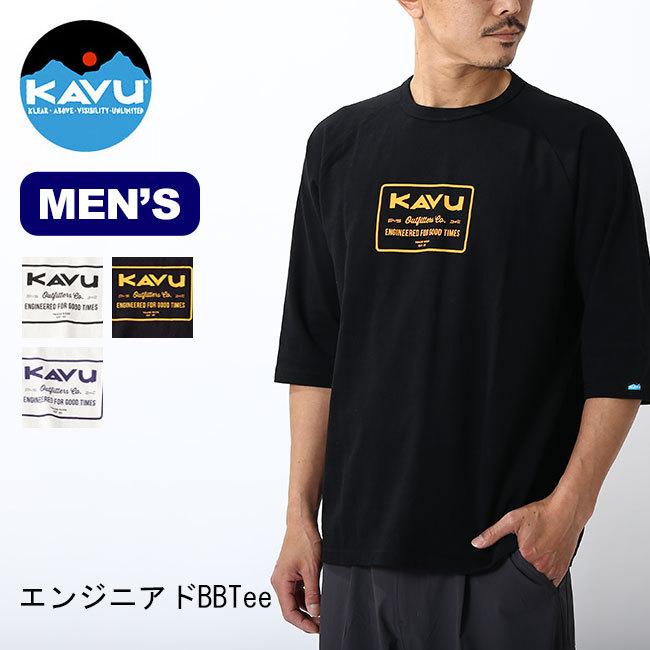 KAVU カブー エンジニアドBBTee メンズ 19821016 Tシャツ トップス 半袖 キャンプ アウトドア ...