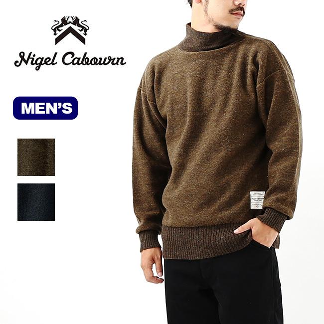 NIGEL CABOURN ナイジェルケーボン 4WAYハイネックニット NIGEL CABOURN ナイジェルケーボン 4WAYハイネックニット