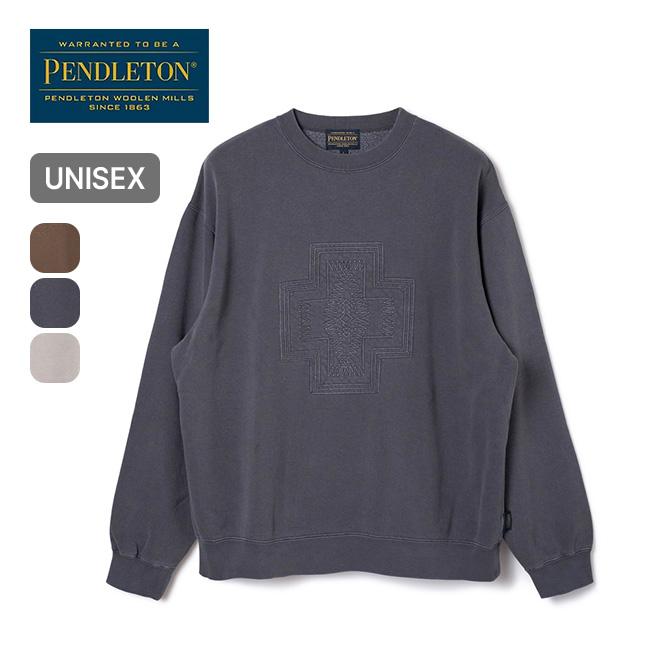 PENDLETON セール ペンドルトン ピグメントダイEMBスウェット ユニセックス 4475-7011 トレーナー : OutdoorStyle サンデーマウンテン - 通販 ...