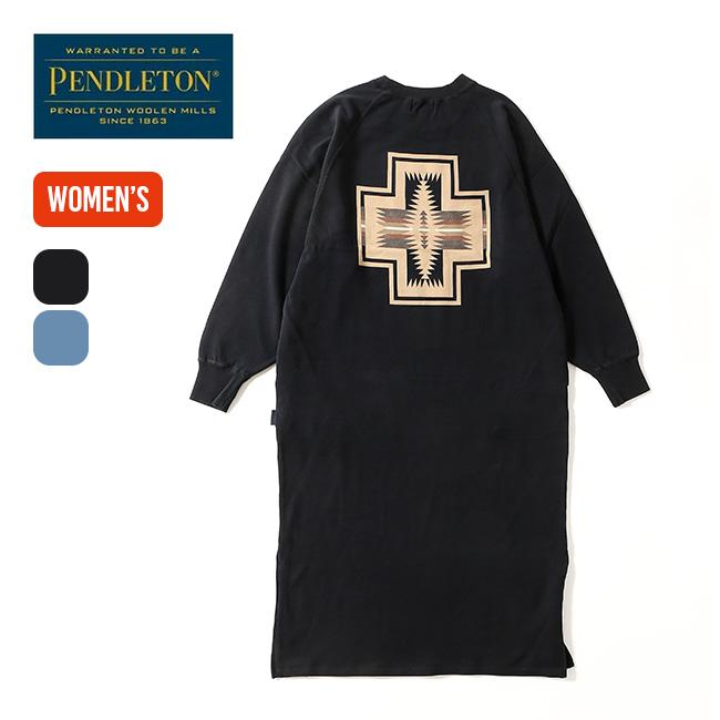 PENDLETON ペンドルトン L/S フレンチテリーバックプリントスプリットラグランドレス【ウィメンズ】4475-7112 ワンピース 2024 秋冬 : OutdoorStyle ...