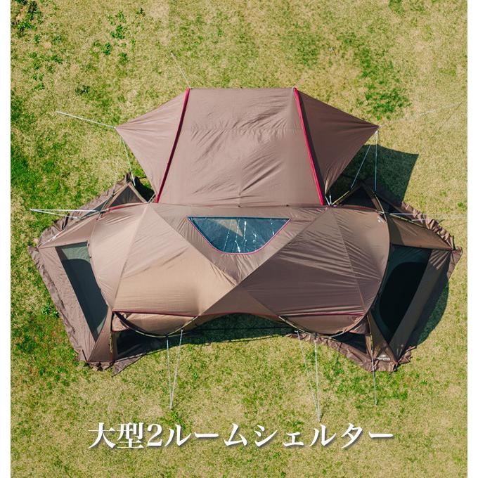 snow peak スノーピーク ゼッカ TP-710 タープ 大型2ルーム snow peak スノーピーク ゼッカ TP-710 タープ 大型2ルーム