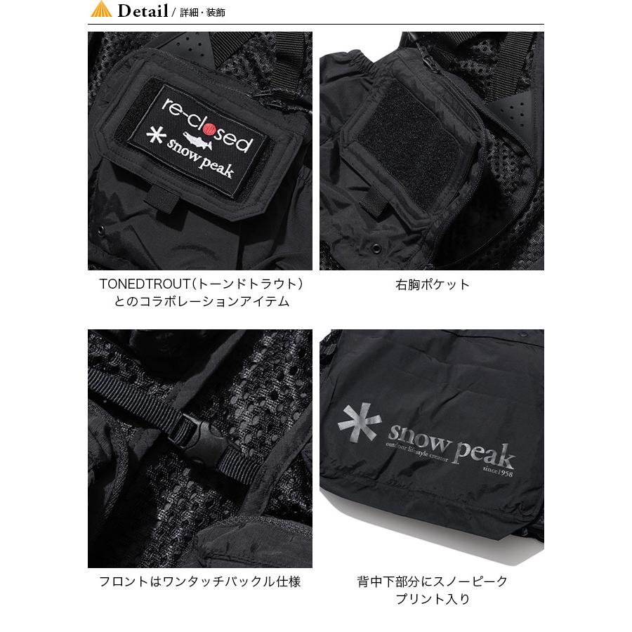 snow peak スノーピーク フレキシブルガイドベスト メンズ snow peak スノーピーク フレキシブルガイドベスト メンズ