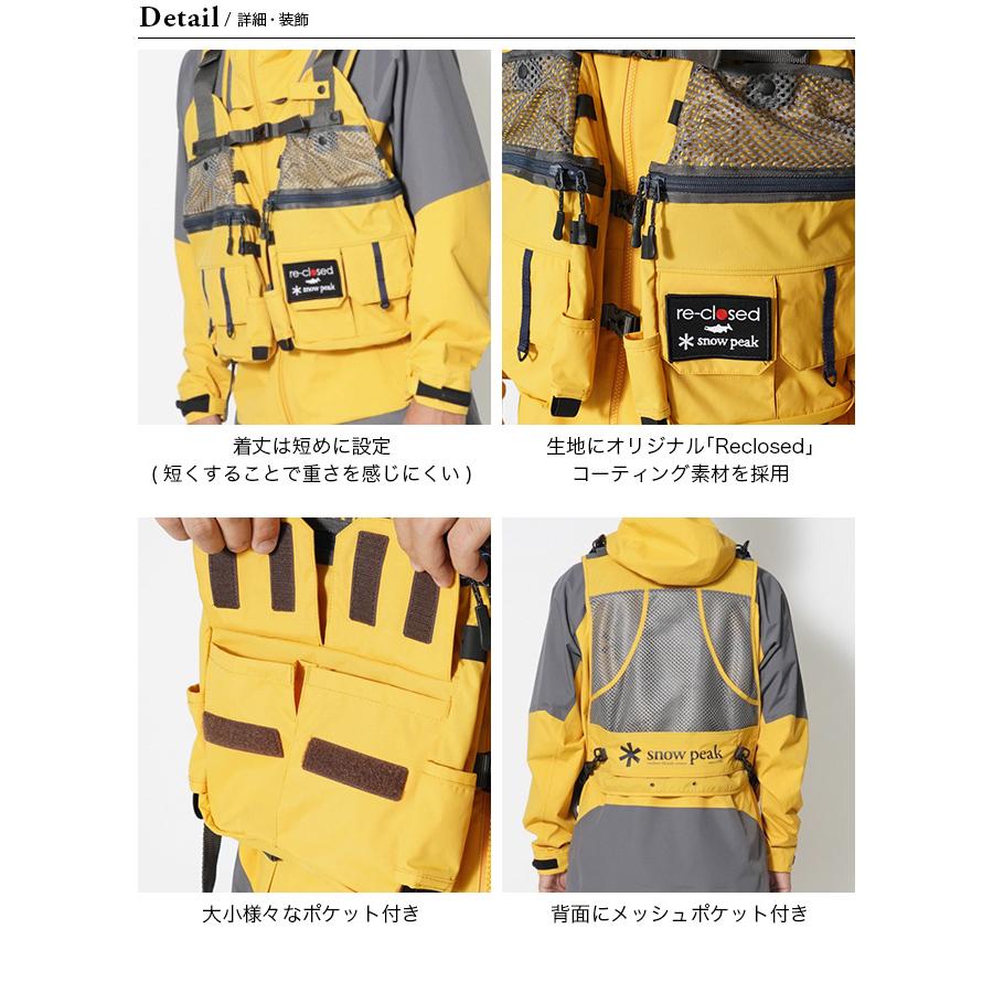 snow peak スノーピーク ゲームベスト TT2310-VT01 トップス snow peak スノーピーク ゲームベスト TT2310-VT01 トップス
